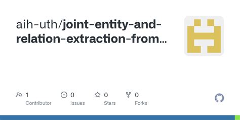 Github Aih Uth Joint Entity And Relation Extraction From Japanese Case Report Corpus