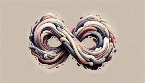 Premium Photo 3d Fluid Abstract Art With Intertwined Swirls In Soft Pastel Colors Creating A