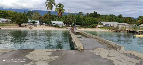 Wasu Station Jetty Tawae Siassi District Lae Morobe Province Mickey