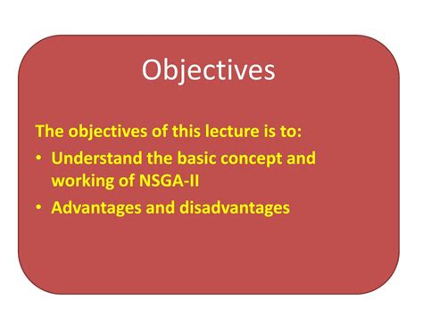 Ppt Non Dominated Sorting Genetic Algorithm Nsga Ii Powerpoint Presentation Id2335778