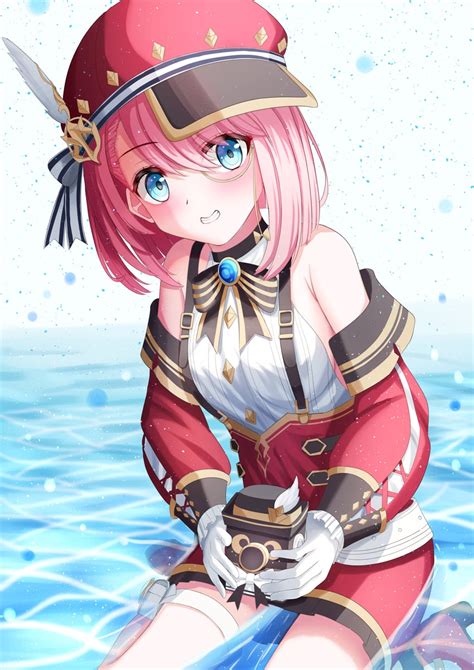 Charlotte Genshin Impact Drawn By Yutakafugu Tetoro Danbooru