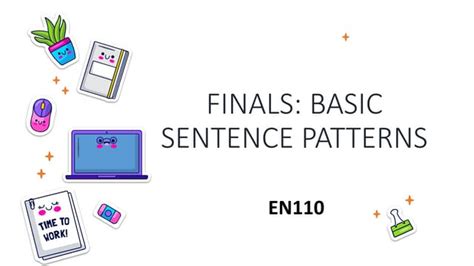 Basic Sentence Patterns Pdf