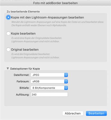 Mit Lightroom Bildern Automatisch Einen Rahmen Hinzufügen Andreas Oelpke