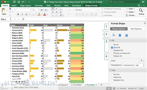 Microsoft Excel 2016 For Mac Free Download Allmacworlds