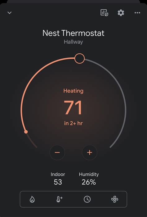 Just Had A Nest Thermostat Installed Yesterday And I Cant Get The Temp
