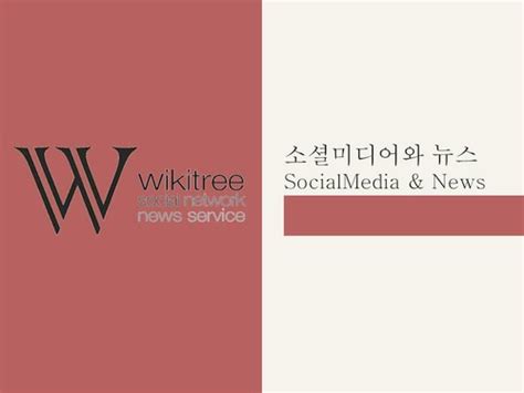 소셜미디어와 뉴스socialmedia Andnews