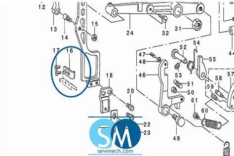 400 09284 Knife Bar Positioning Bracket ⋆ Sewmech