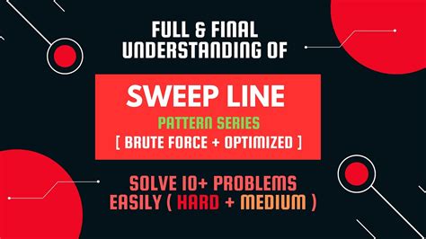 sweep line scan line algorithm understand this algorithm and solve 10 problems on leetcode