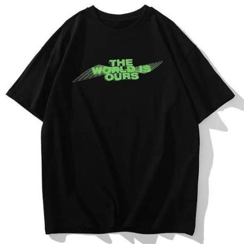 The World Is Ours Graphic T Shirt Teenamycs