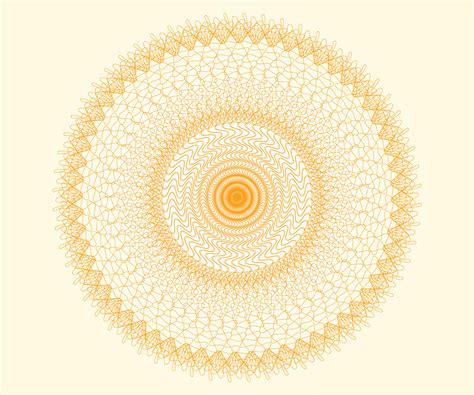 Guilloche Design Guilloche Pattern Vector Graphic 11144695 Vector Art