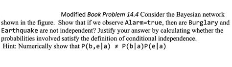 Modified Book Problem 14 4 Consider The Bayesian