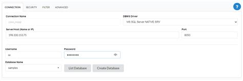 Connection To Mssql Native Srv Scriptcase Low Code Documentation