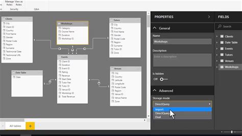 Working In Directquery Mode G Com Solutions Limited
