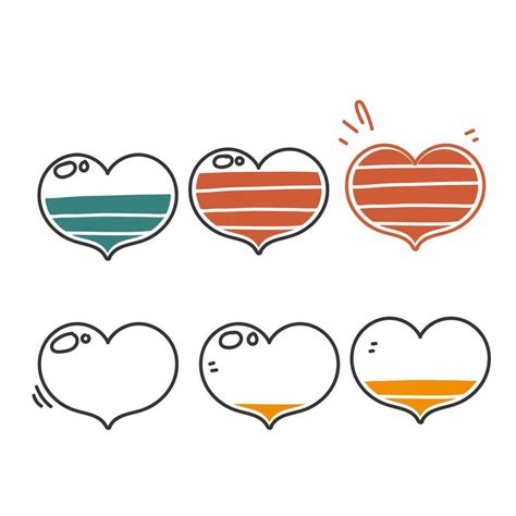 Love Indicator Meter In Unique Sketch Line Art Freehand 49159491 Vector