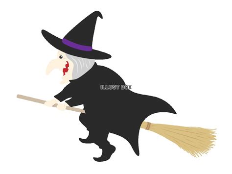 かわいいハロウィンの魔女イラストが無料イラストボックス