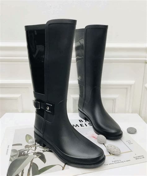 초경량 어른장화 장마철 비올때신발 가벼운레인부츠 롱 미들레인부츠 가벼운장화 첼시 레인부츠 에이블리