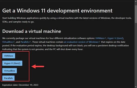Download Latest Windows 11 Virtual Machines Windows Development Environment For Vmware Hyper