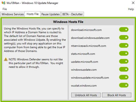 Stop Automatic Windows 10 Updates With Wu10man