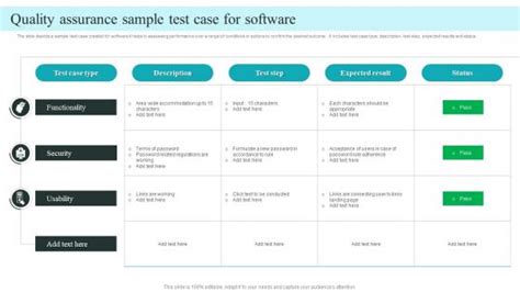 Software Test Case Powerpoint Presentation And Slides Ppt Presentation