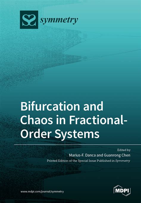 Bifurcation And Chaos In Fractional Order Systems Mdpi Books