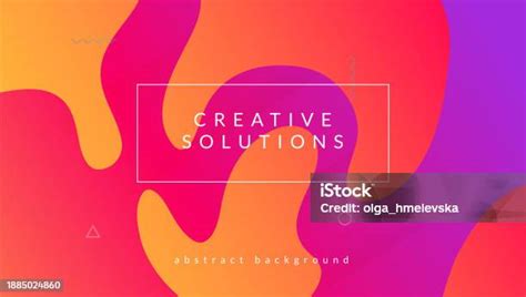 현대적인 모양 액체 패턴 미래형 종이 디지털 도형 멋진 랜딩 페이지 흐름 동적 레이아웃 기술 기술 초대 푸른 무지개 깃발 라일락 모던 셰이프 0명에 대한 스톡 벡터 아트 및