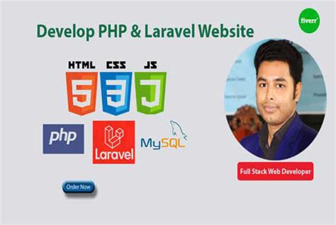 Build A Professional Website Using Html Css Php Laravel By