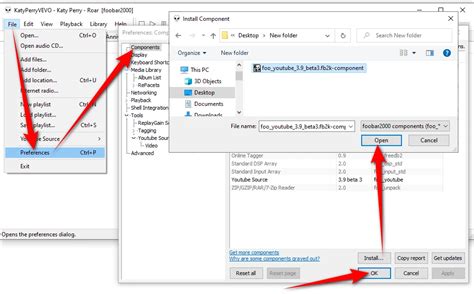 How To Play YouTube Music With Foobar