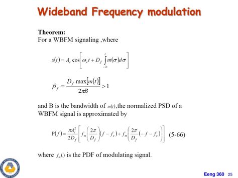 Ppt Chapter 5 Am Fm And Digital Modulated Systems Phase Modulation Pm Frequency Modulation