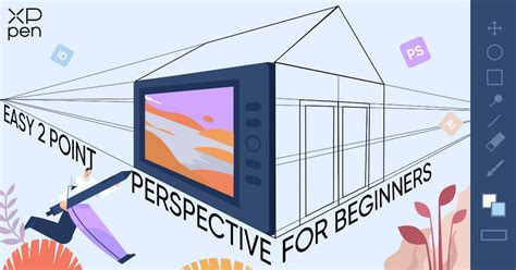 Easy 2 Point Perspective Drawing For Beginners Xppen