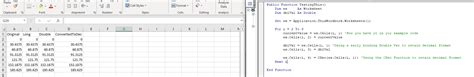 Excel Vba Code Is Converting A Decimal To Integer When Read From Cell Stack Overflow