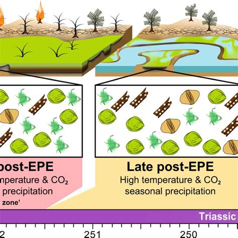 Reconstructions Of Late Permian To Early Triassic Continental Download Scientific Diagram
