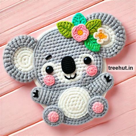 Cute Crochet Koala Bear Ideas Appliques And Small Crochet Projects With Leftover Yarn