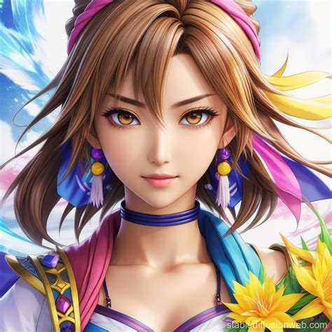 Yuna Portrait From Final Fantasy X Stable Diffusion Online
