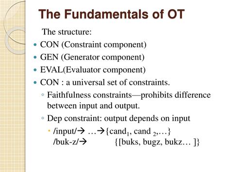 ppt optimality theory powerpoint presentation free download id 3454534