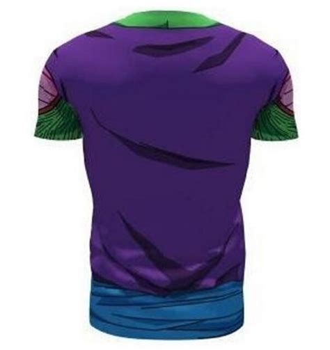 Picollo Armor Dragon Ball Z Compression Short Sleeve Rash Guard — Herocompression