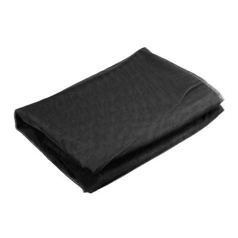 Uxcell 62 4inch Mesh Fabric Stretchy For Netting Bag Backpack Pocket Black 3 28ft