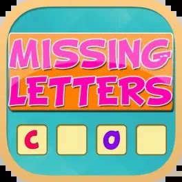 Missing Letters Stash Games Tracker