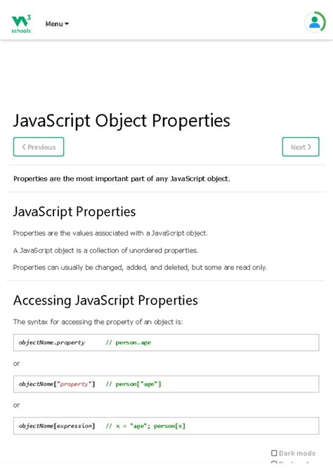 Java Script Properties Previous Next Javascript Object Properties