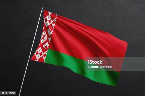 3d 흔들리는 깃발 디자인 검은 배경에 벨라루스 국기입니다 3차원 형태에 대한 스톡 사진 및 기타 이미지 3차원 형태 개념 개념과 주제 Istock