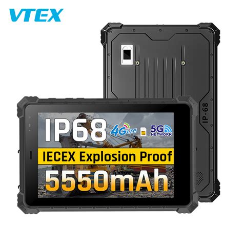 10 1 Inch Explosion Proof Rugged Tablet Ip68 Mil Std 810g Core I5