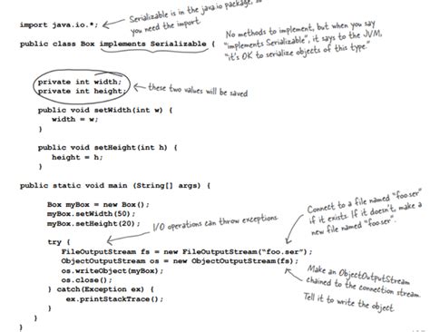 chapter 14 — saving objects serialization and file i o by thanislaus