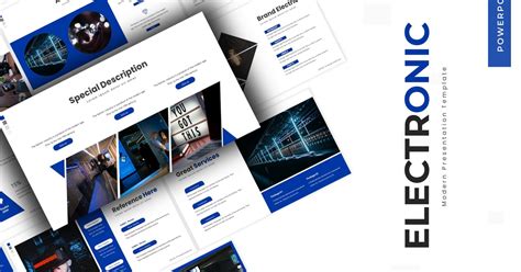 Electronic Powerpoint Template Incl Multipurpose And Partners Envato