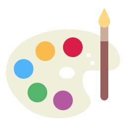 Artist Color Palette Icons For Free Download Freepik