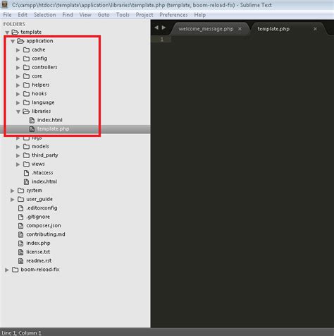 Membuat Library Template Dinamis Di Codeigniter Ringkas