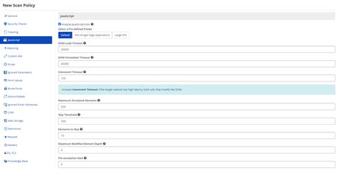 scanning single page applications invicti