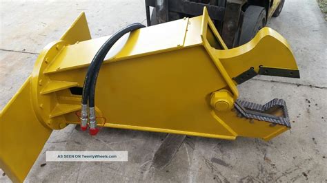 Hydraulic Alligator Bobcat Excavator Scrap Shear