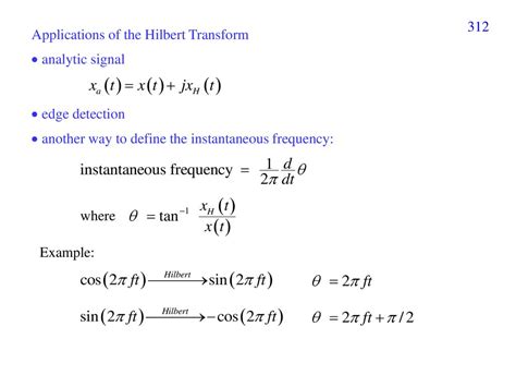 Xi Hilbert Huang Transform Hht Ppt Download