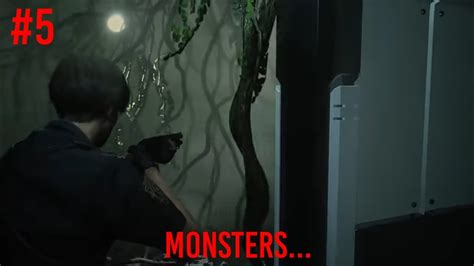 Weird Monsters Resident Evil 2 Remake Leon Playthrough Poke