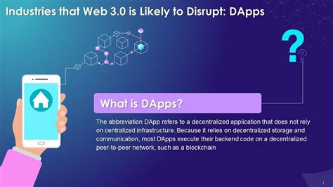Concept Of Decentralized Applications Dapps Training Ppt Ppt Slide