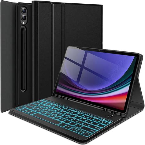 Backlit Keyboard Case For Samsung Galaxy Tab S10 Plus 2024 Detachable Keyboard Case With S Pen
